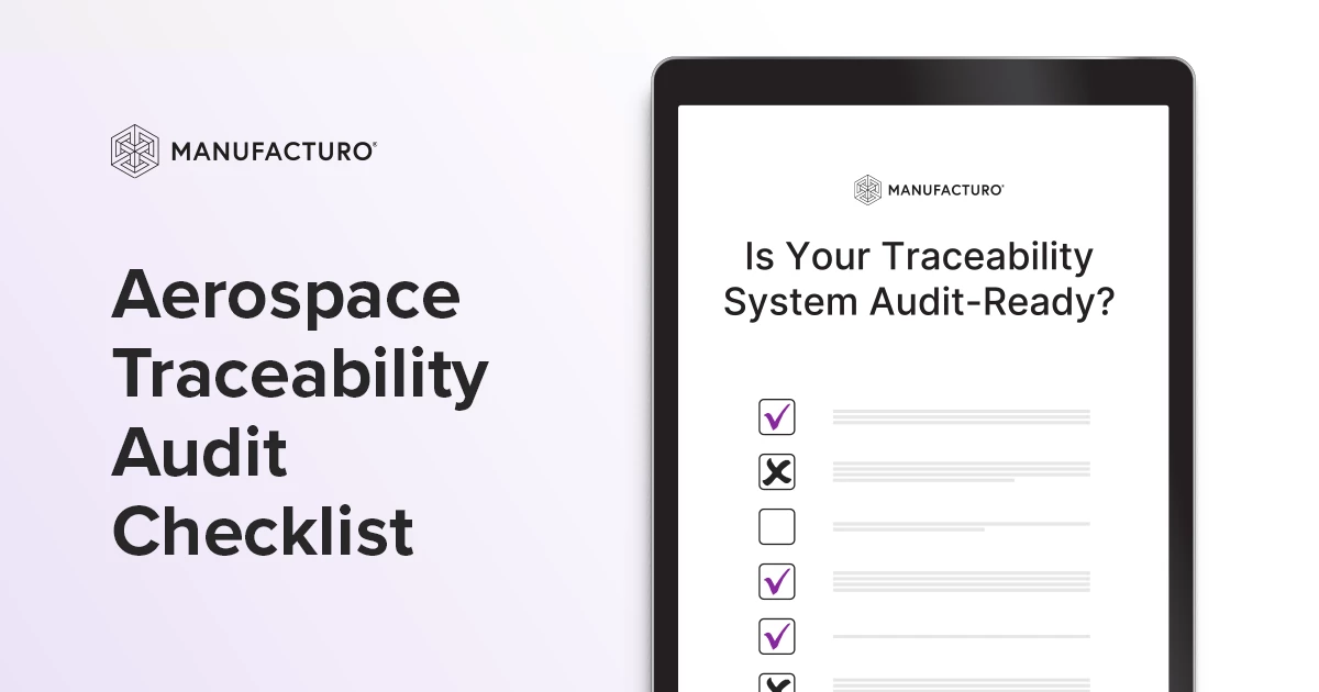 AS9100D Audit Readiness | Free Manufacturing Traceability Software Quiz